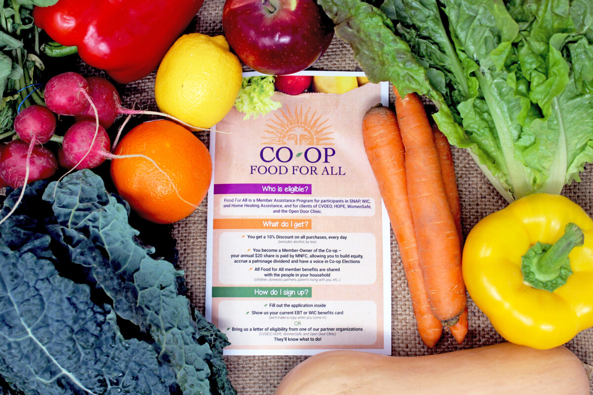 Food for All Program - Middlebury Food Co-op